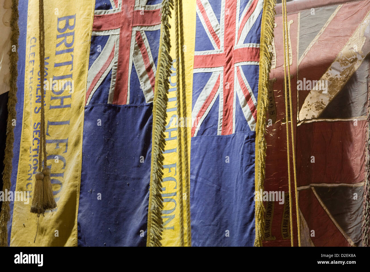 Royal british legion flag hi-res stock photography and images - Alamy