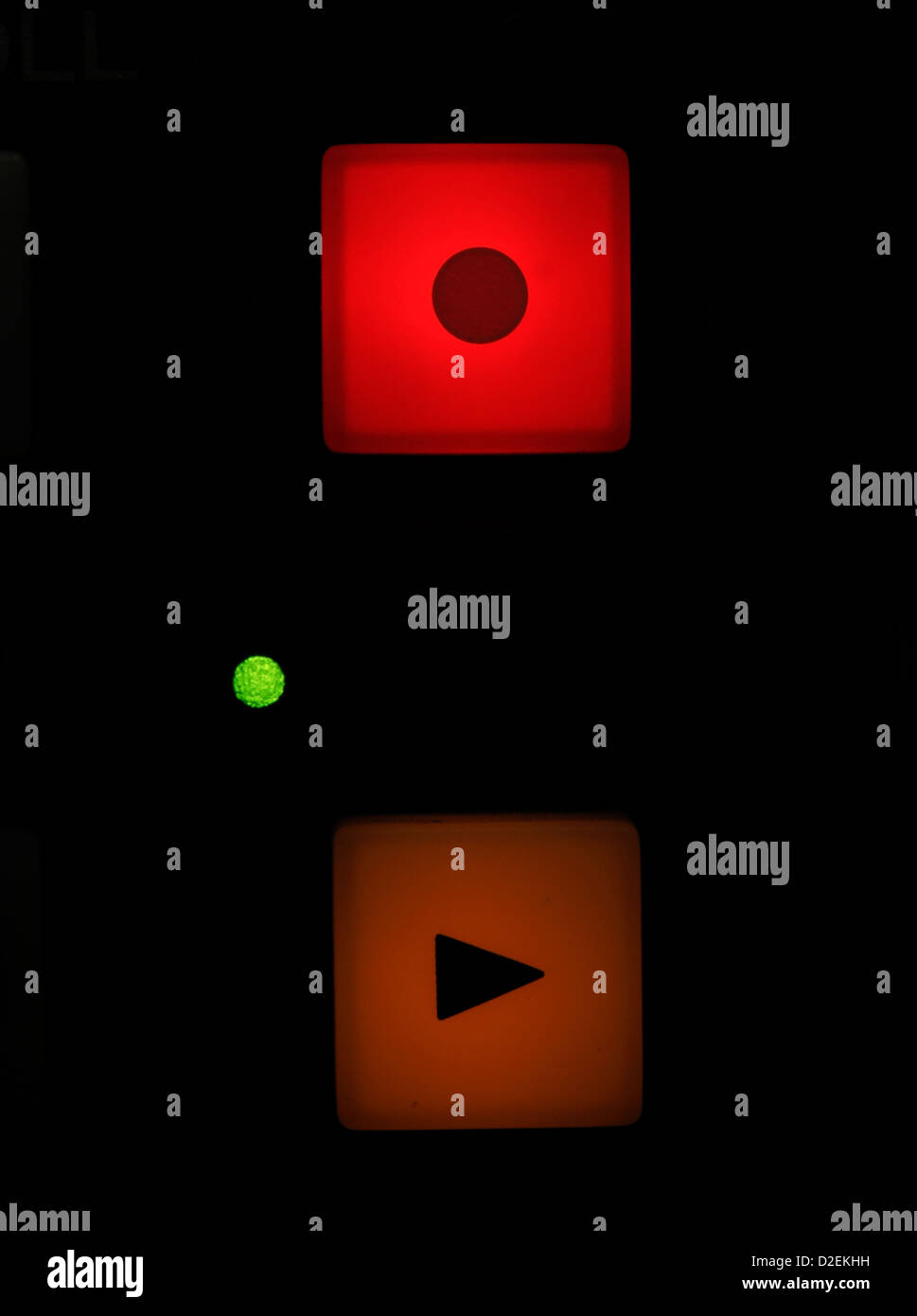 Record buttons hi-res stock photography and images - Alamy