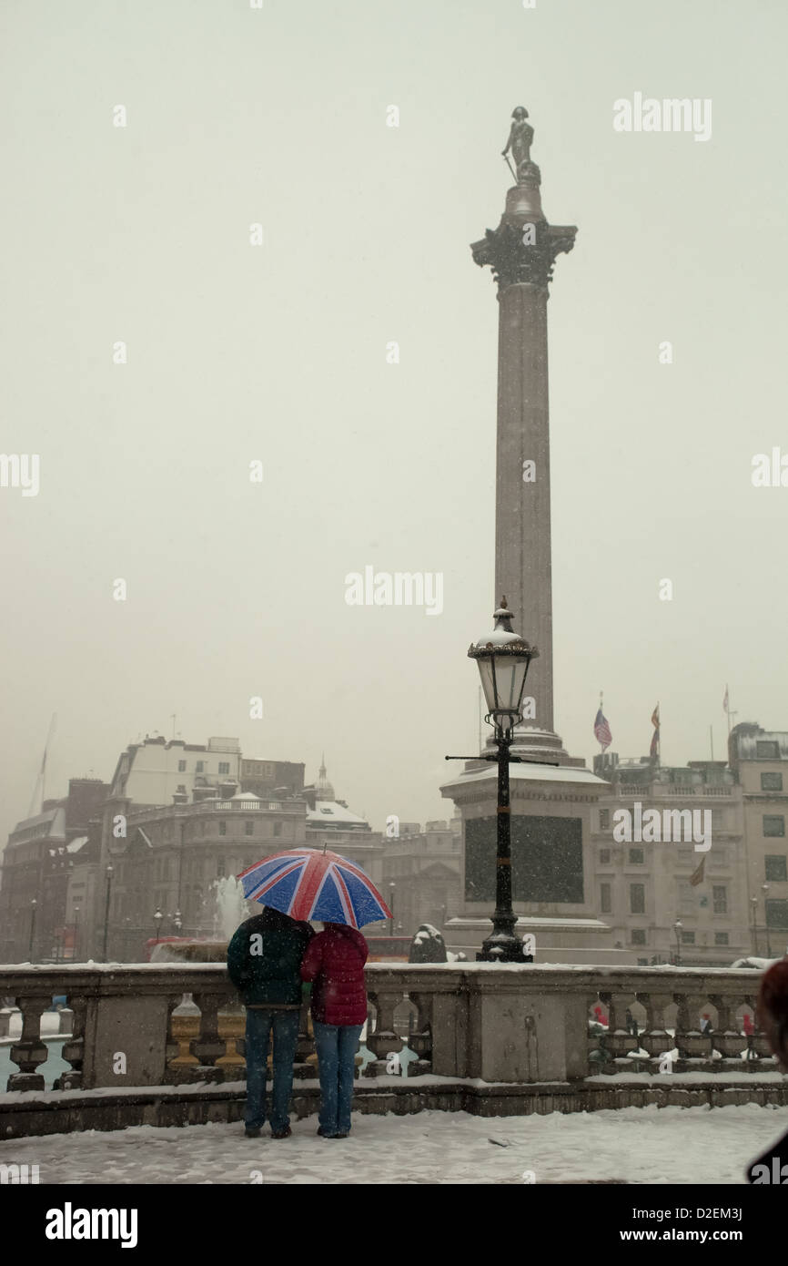 London in Winter Stock Photo - Alamy