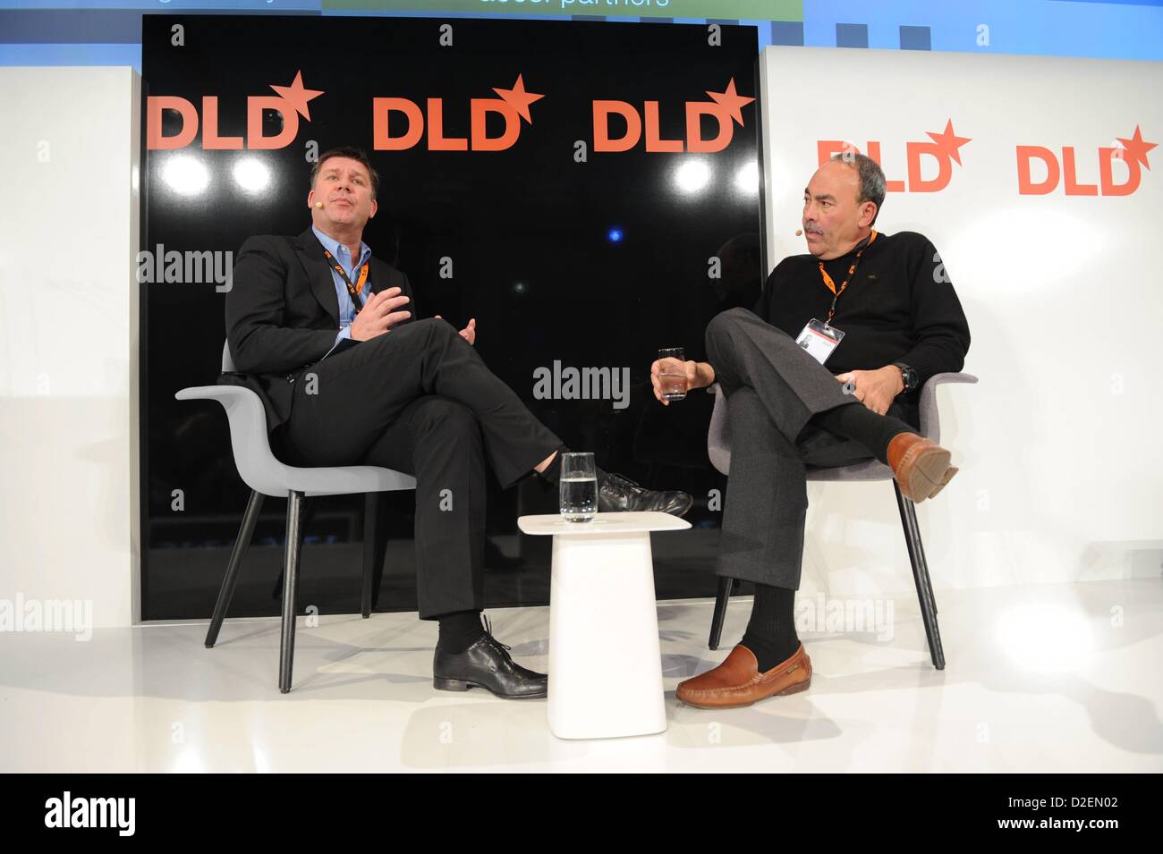 MUNICH/GERMANY - JANUARY 21: René Schuster (Telefonicà Deutschland, l ...