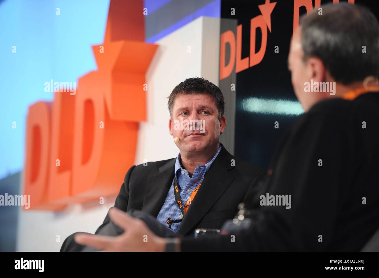 MUNICH/GERMANY - JANUARY 21: René Schuster (Telefonicà Deutschland, l ...