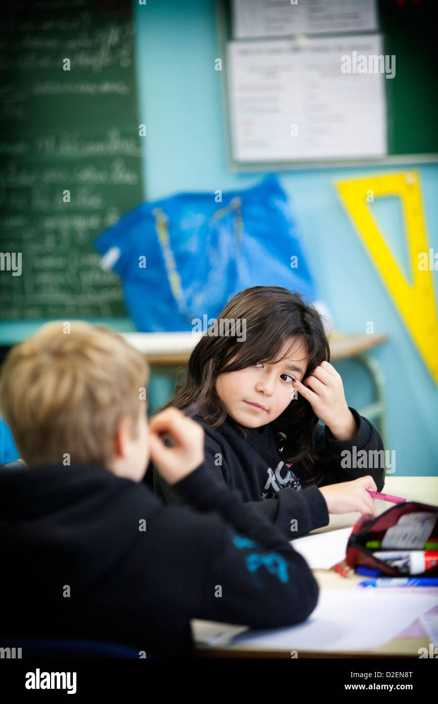 PRIMARY SCHOOL CLASS Stock Photo - Alamy