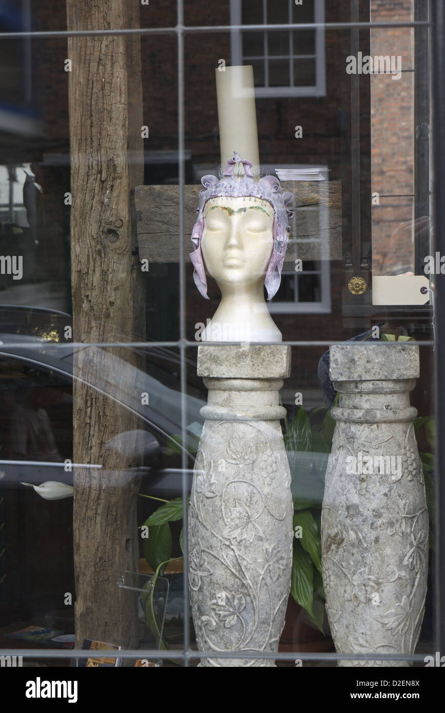 Face in the window Stock Photo - Alamy