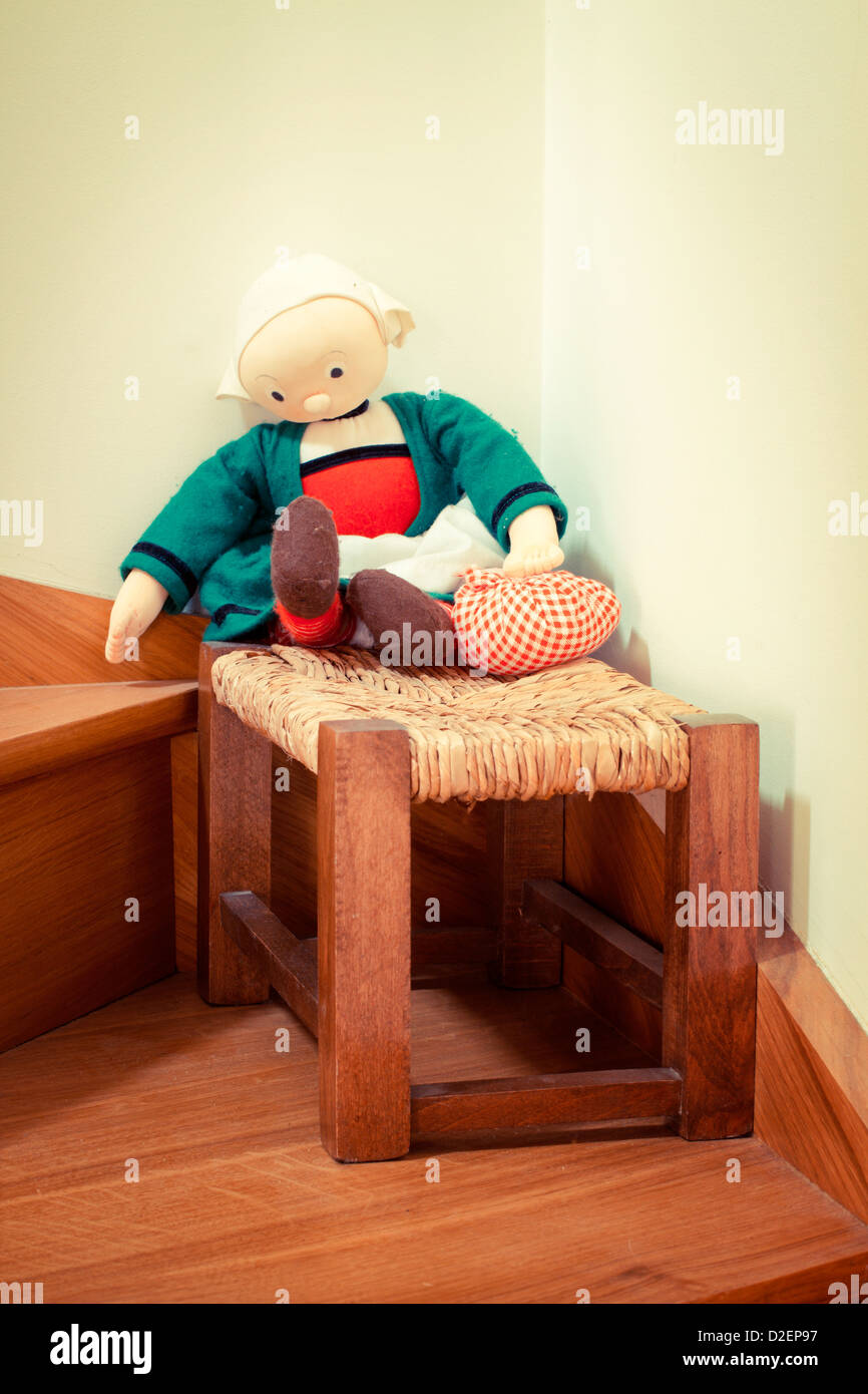 Human footstool hi-res stock photography and images - Alamy