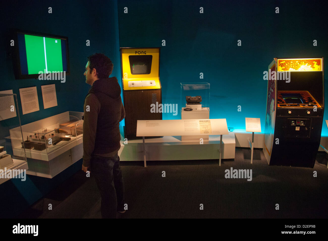 Computer games museum hi-res stock photography and images - Alamy