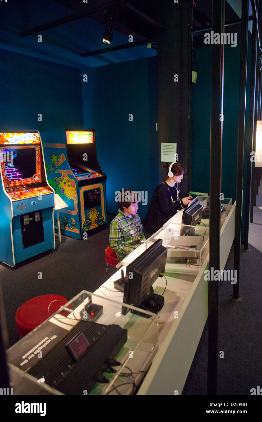 Computer games museum hi-res stock photography and images - Alamy