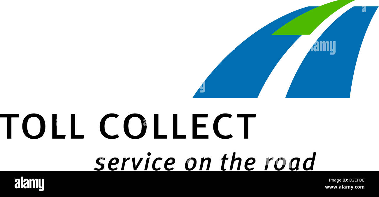 Logo of the company to operate the system for collecting the truck toll ...