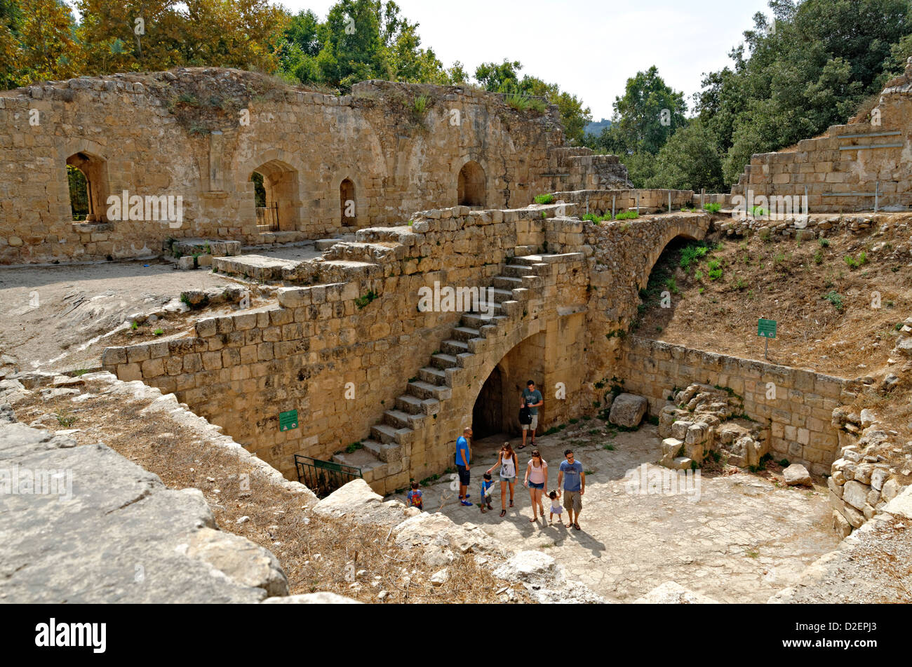 Israel, Jerusalem Mountains, Ein Hemed National Park (AKA Aqua Bella ...