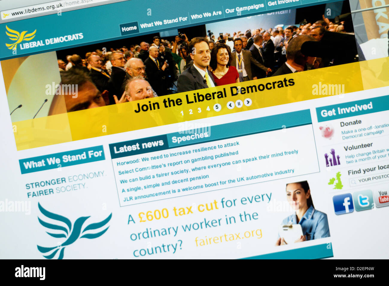 Liberal democrats logo hi-res stock photography and images - Alamy