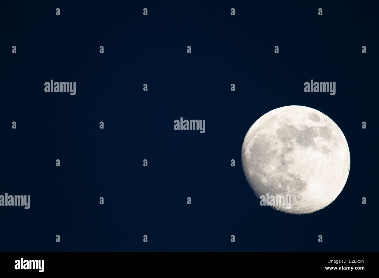 A full moon shines above Bryce Canyon National Park, Utah Stock Photo ...