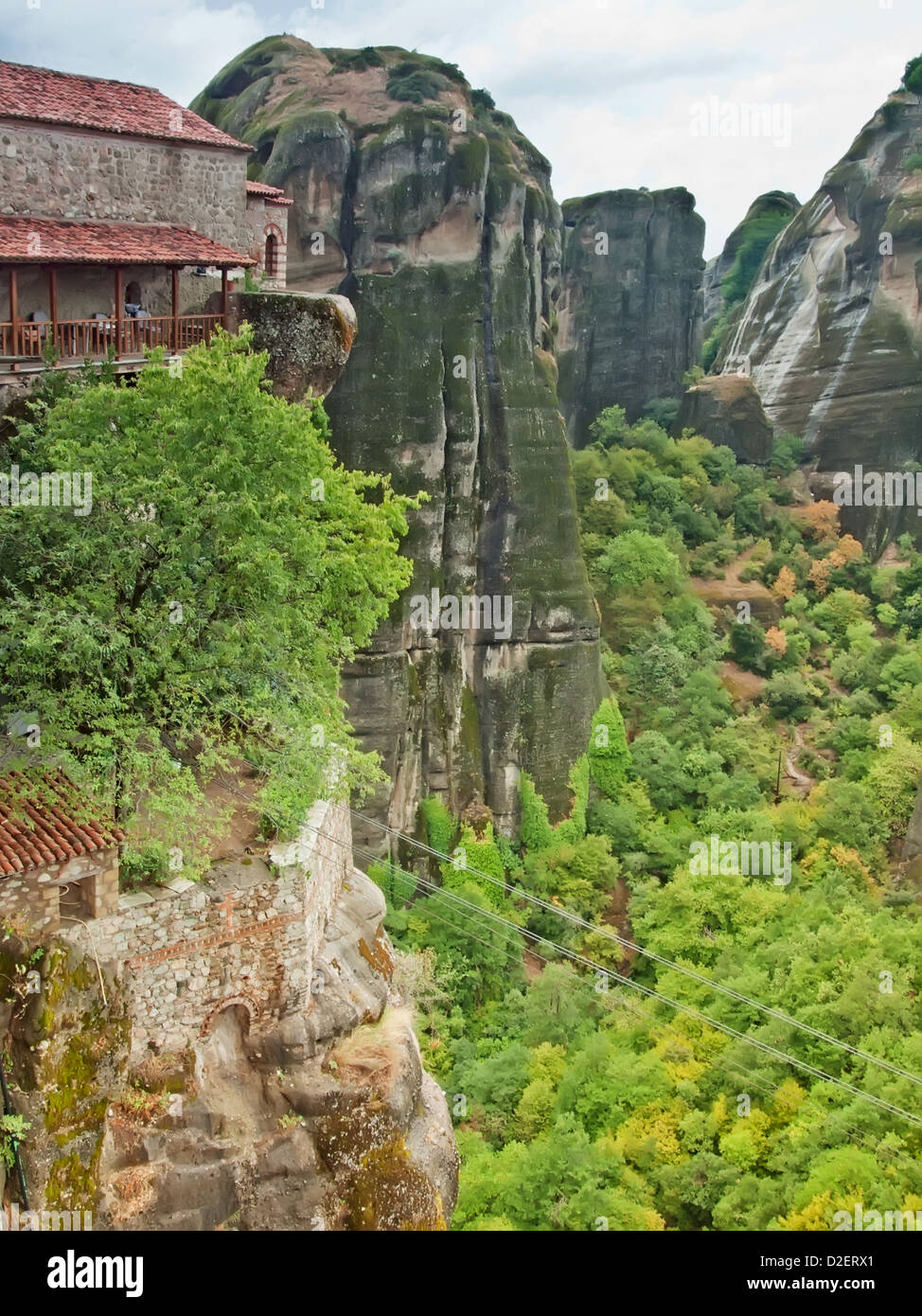 Mountain top abbey hi-res stock photography and images - Alamy