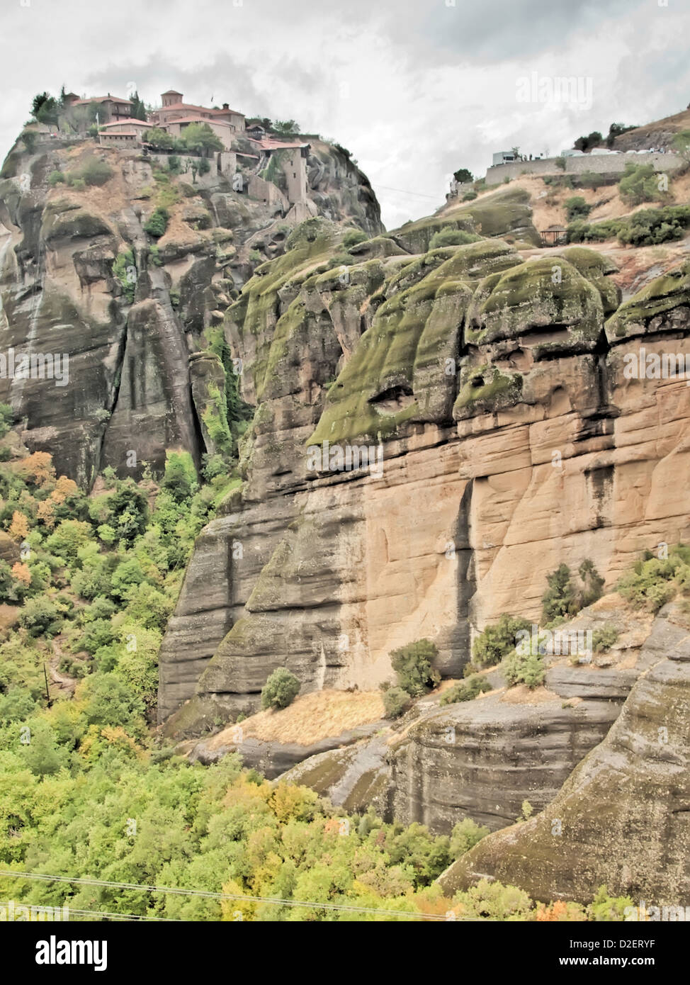 Mountain top abbey hi-res stock photography and images - Alamy