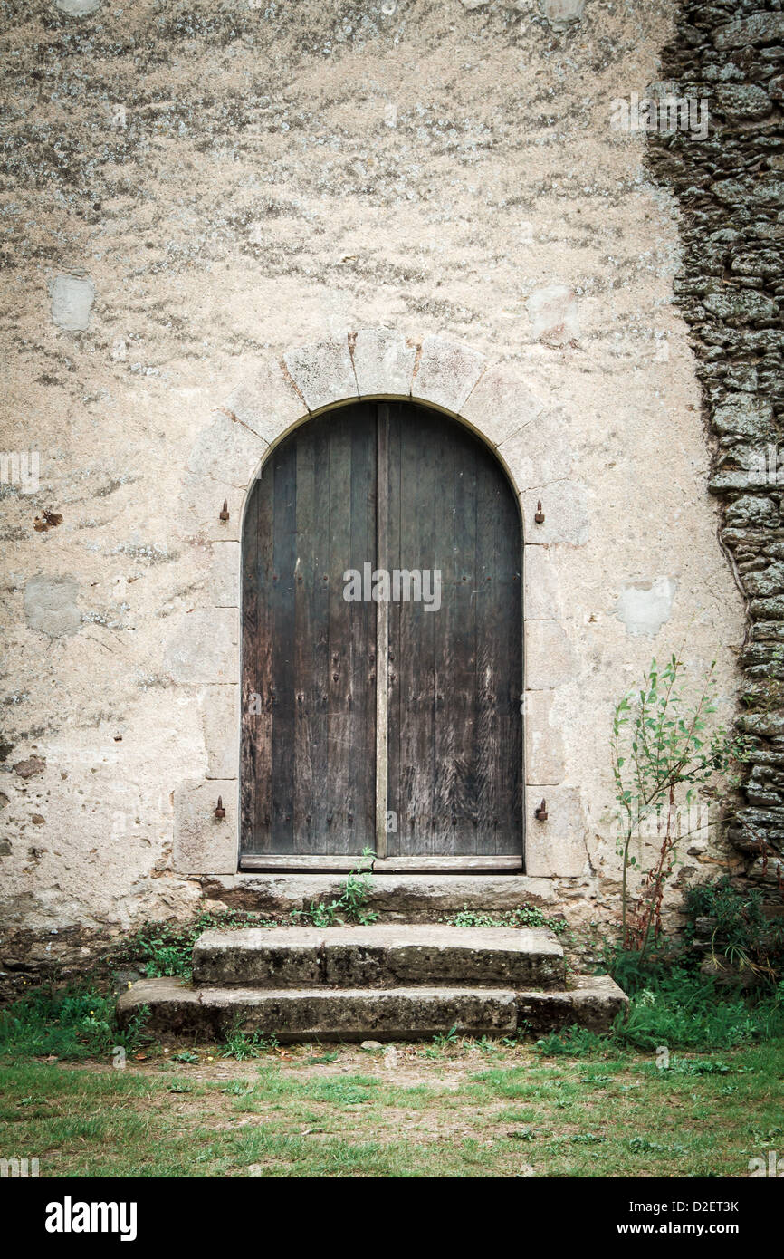 Medieval building exterior Stock Photo - Alamy