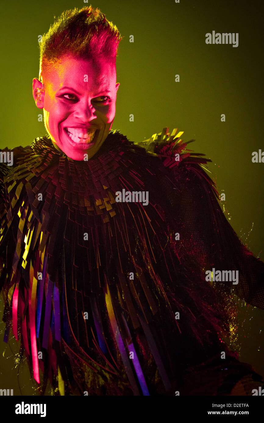 November 19, 2012 - The famous rock band Skunk Anansie performs at the ...