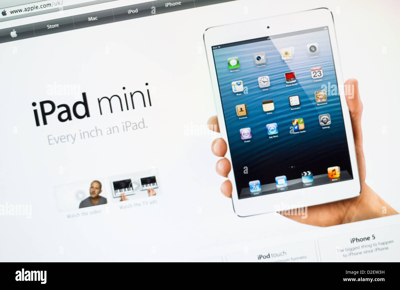 Ipad mini hi-res stock photography and images - Alamy