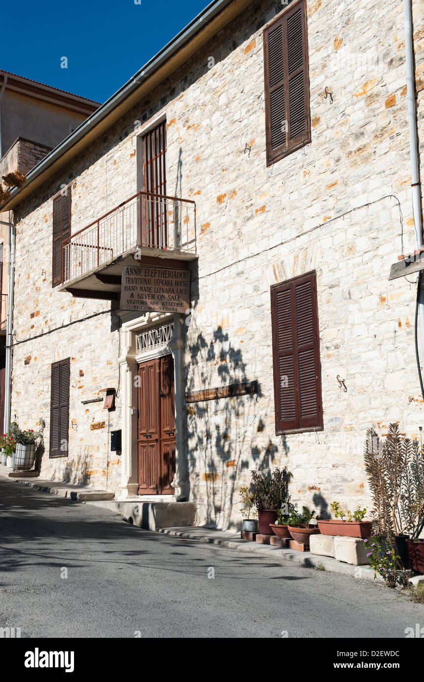 Street in Lefkara, Larnaca District, Cyprus Stock Photo - Alamy