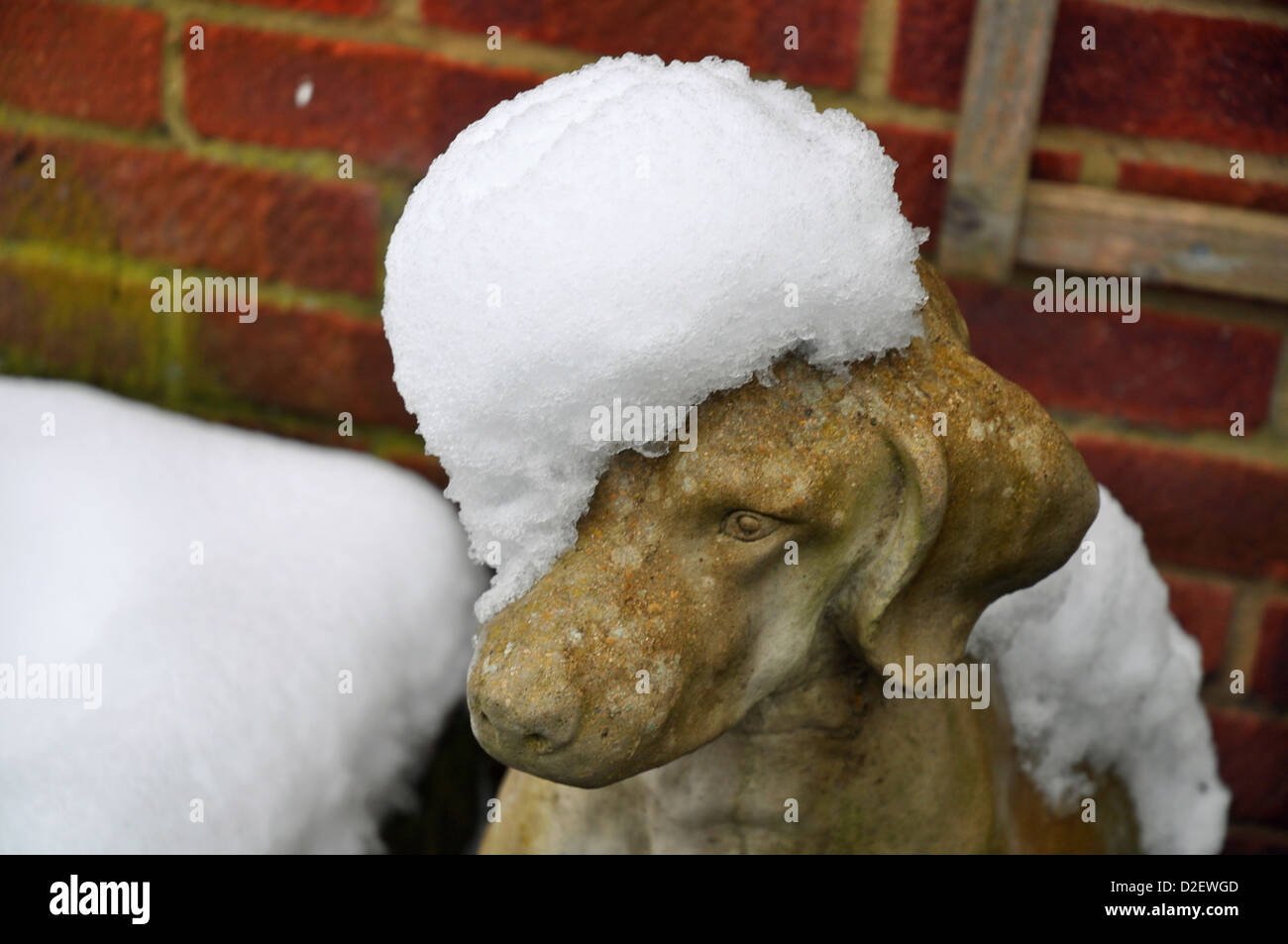 Dog head statue hi-res stock photography and images - Alamy