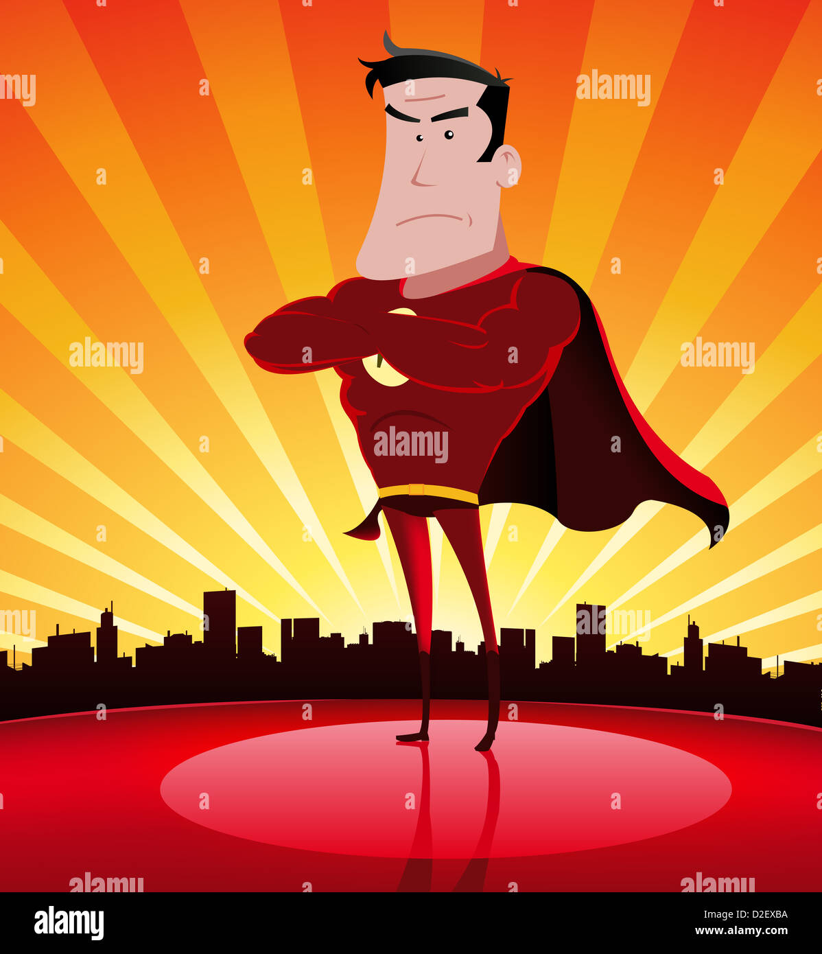 Manly Cartoon High Resolution Stock Photography and Images - Alamy