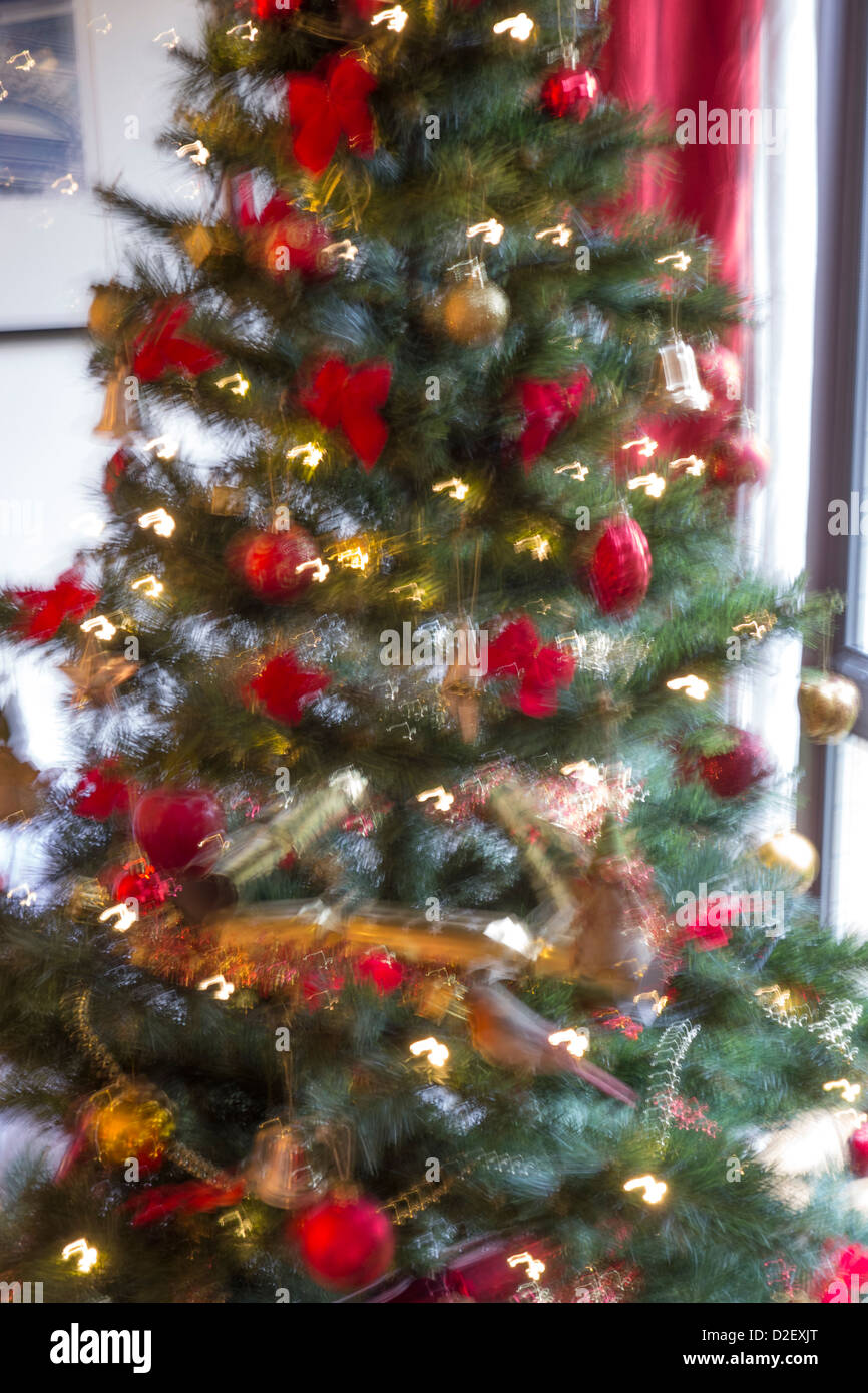Christmas tree effect hi-res stock photography and images - Alamy