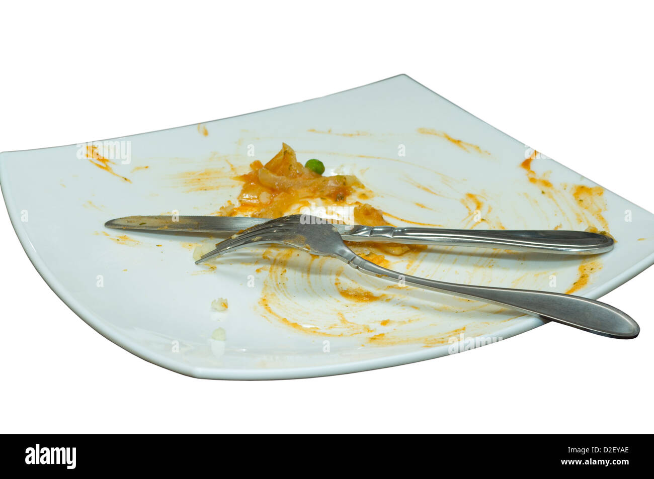 Empty dinner plate hi-res stock photography and images - Alamy