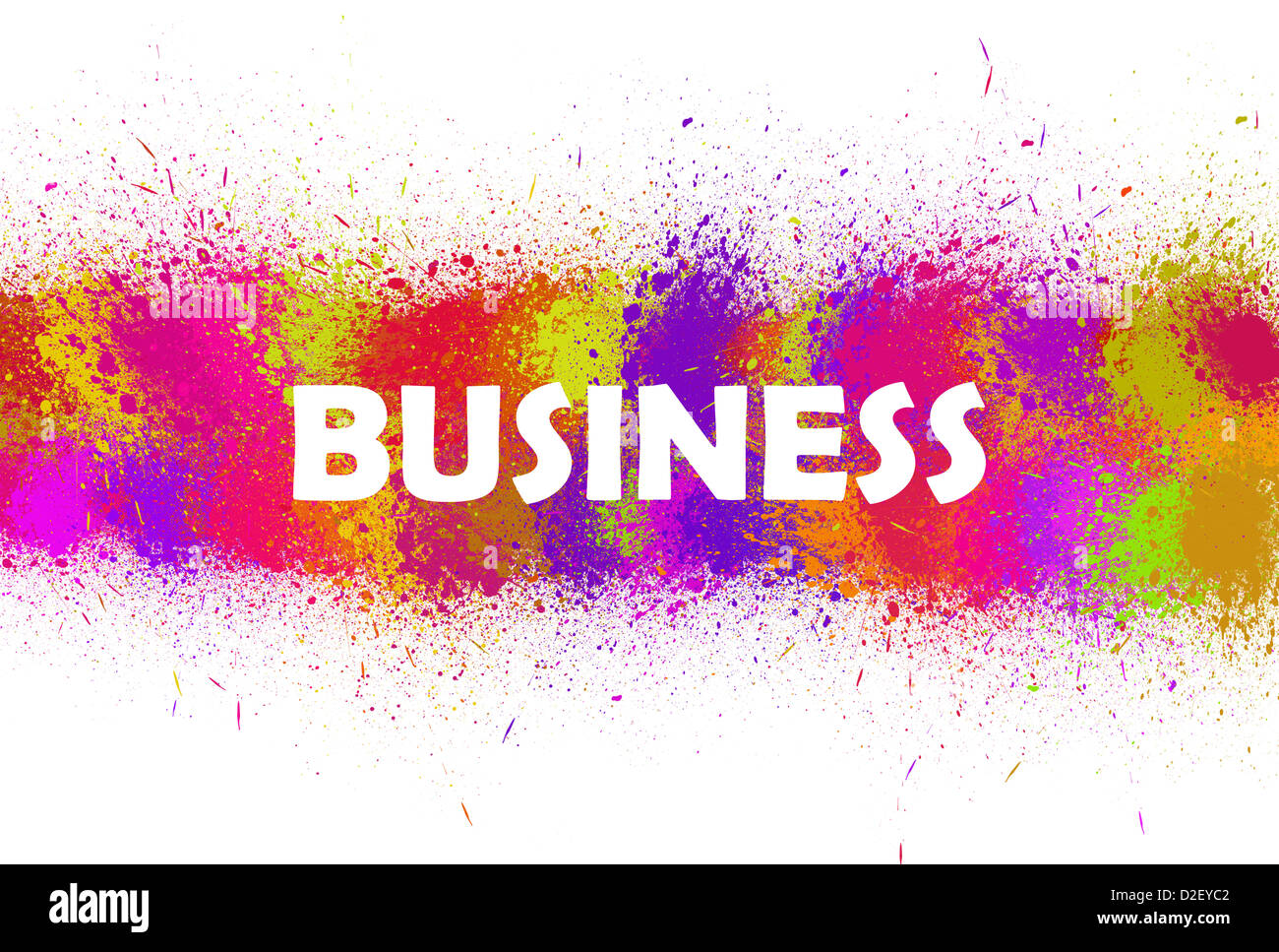 business in color background Stock Photo - Alamy