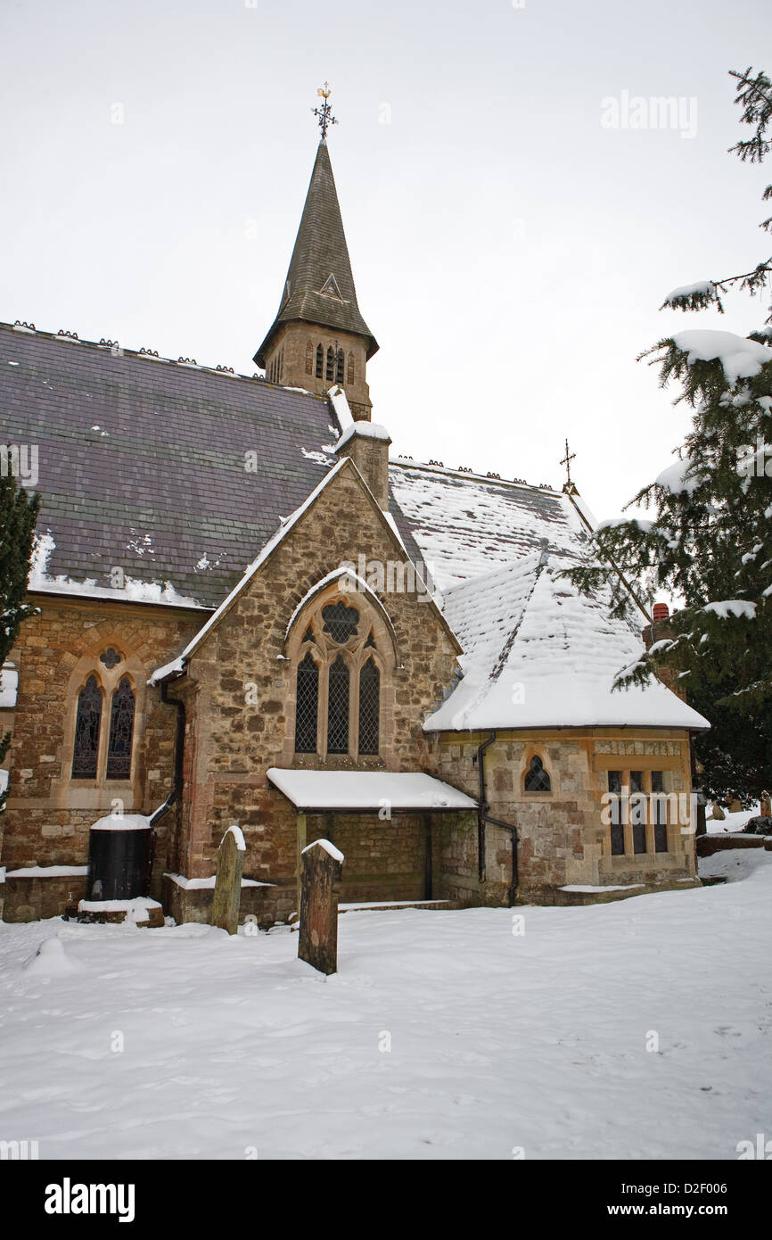 St Mary the Virgin church Ide Hill in Kent Stock Photo - Alamy