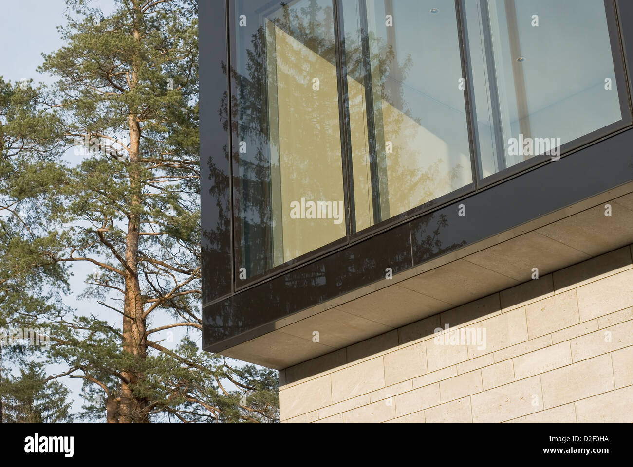 Modern Architectural Design with Window Element Stock Photo - Alamy