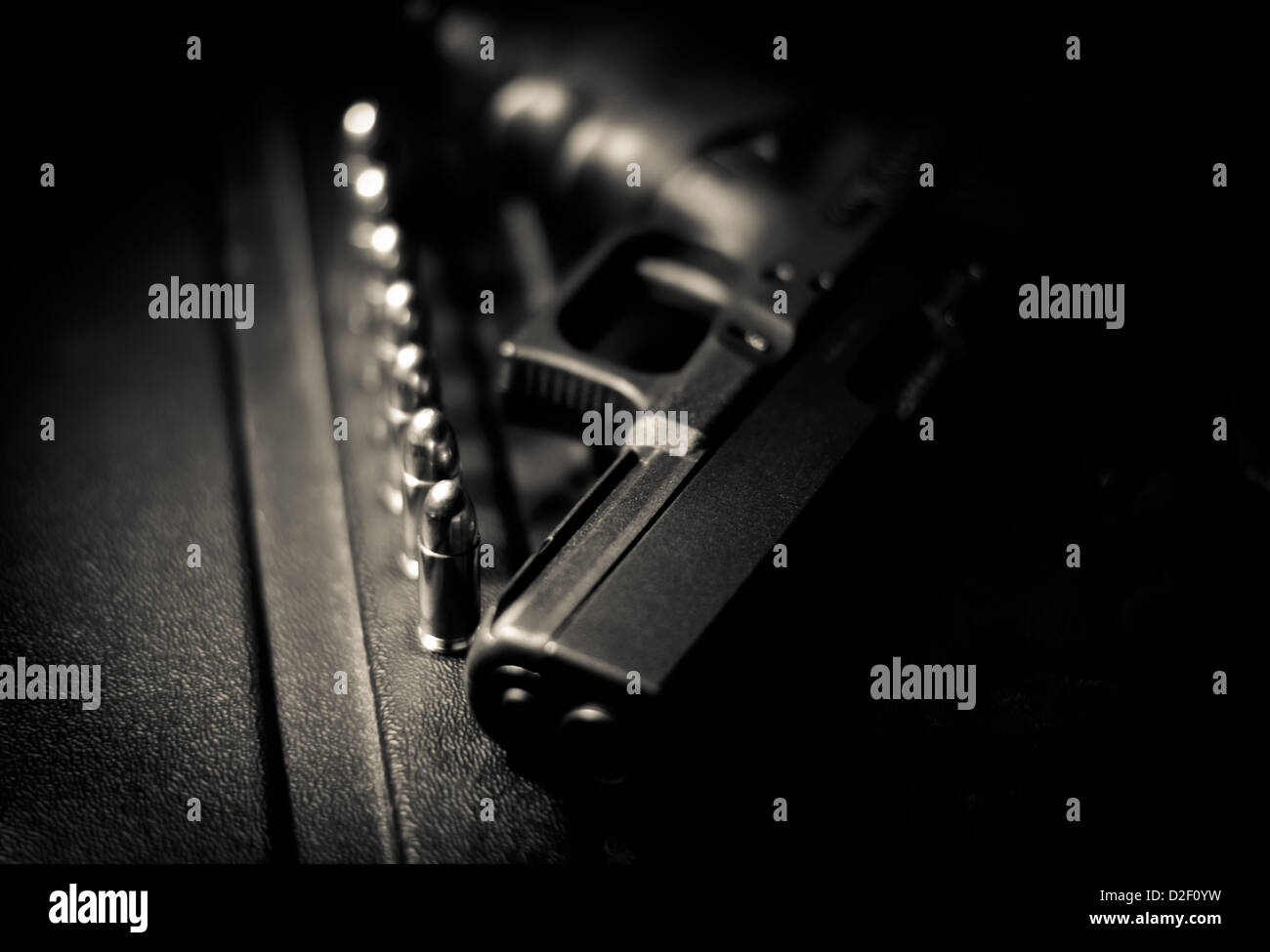 Glock 9mm pistol Stock Photo - Alamy