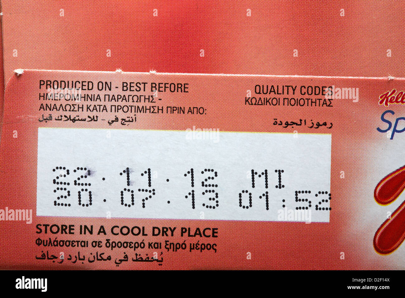 Best before food best before food label labels hi-res stock photography ...