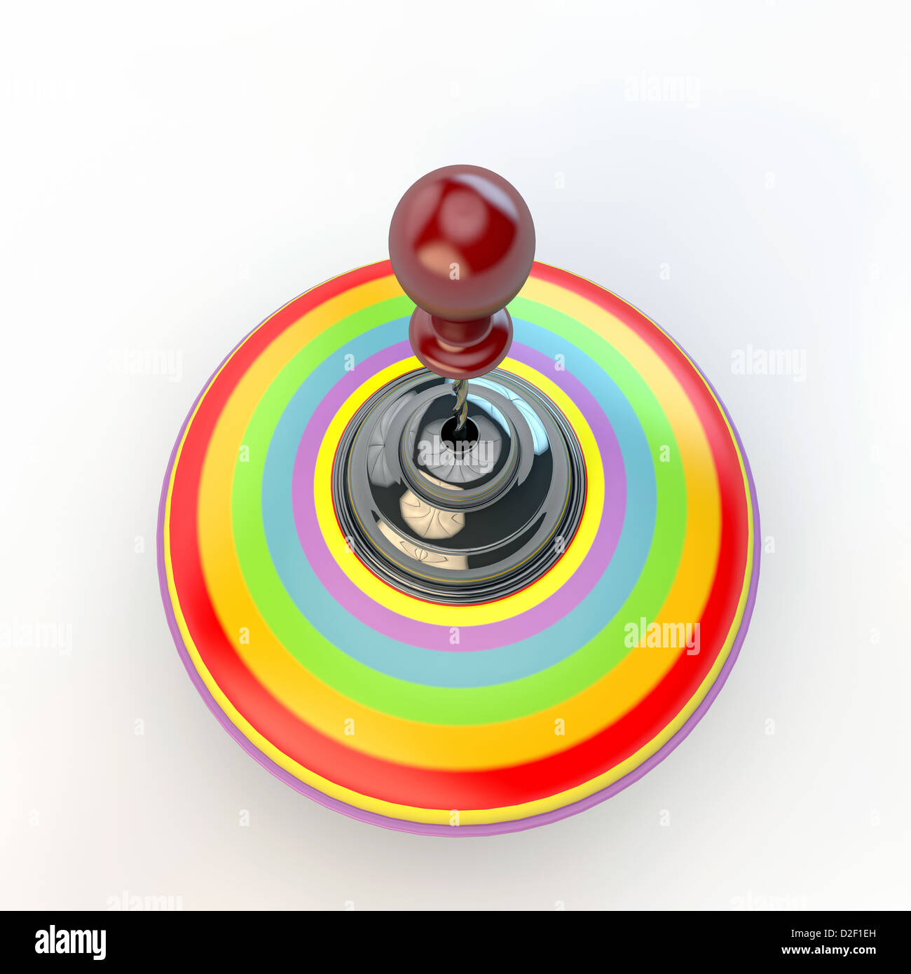 whirligig isolated on white background Stock Photo - Alamy