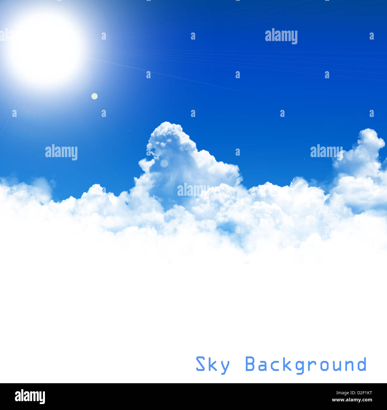 blue sky background Stock Photo - Alamy