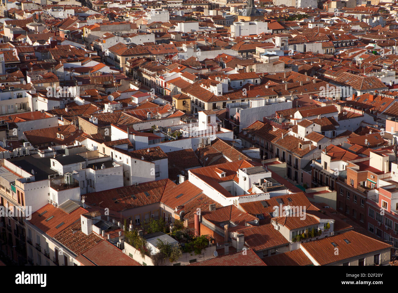Madrid aerial view map hi-res stock photography and images - Alamy