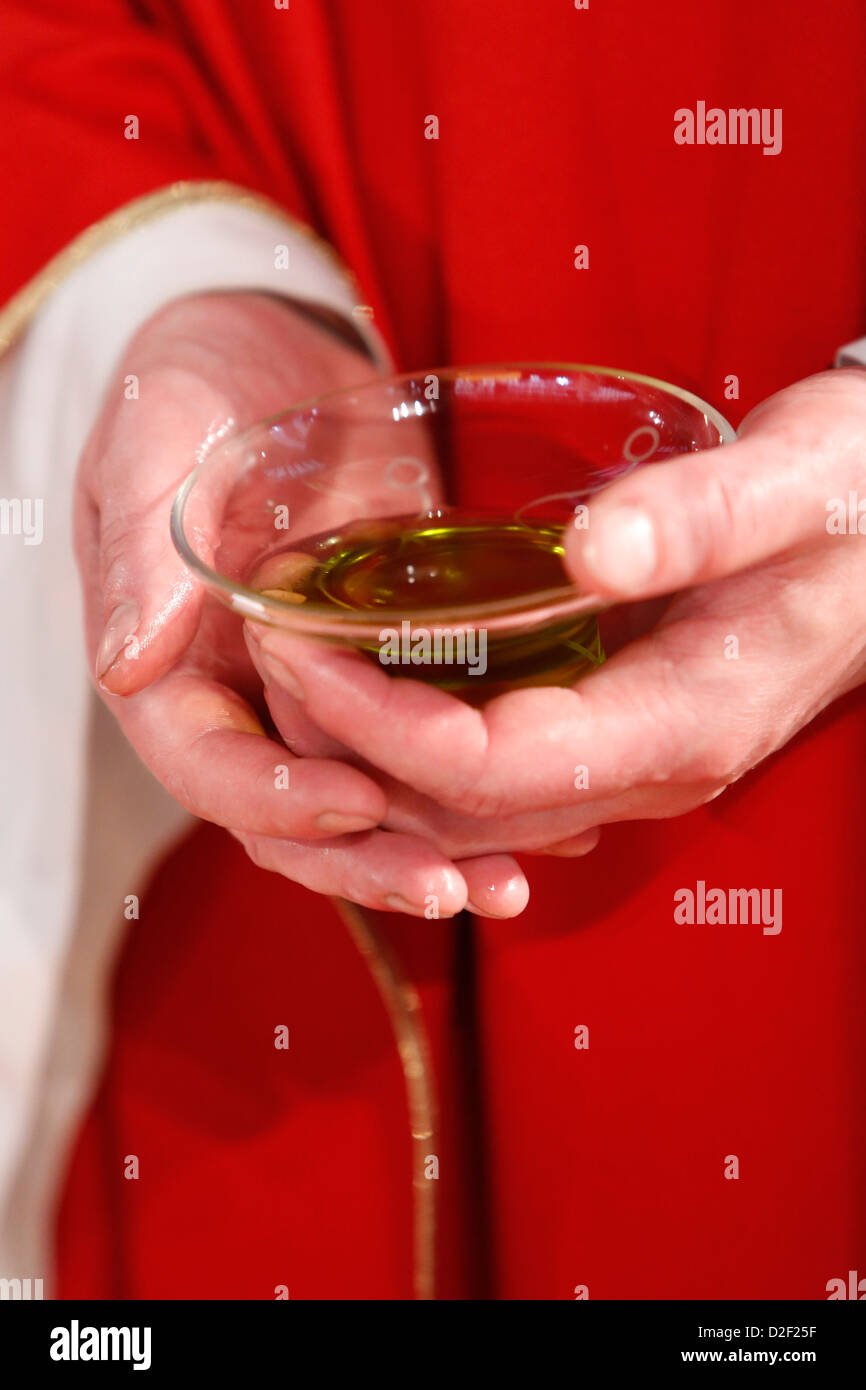 Chrism Oil High Resolution Stock Photography and Images - Alamy