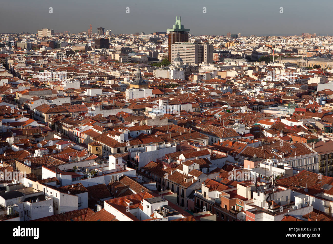 Madrid aerial view hi-res stock photography and images - Alamy