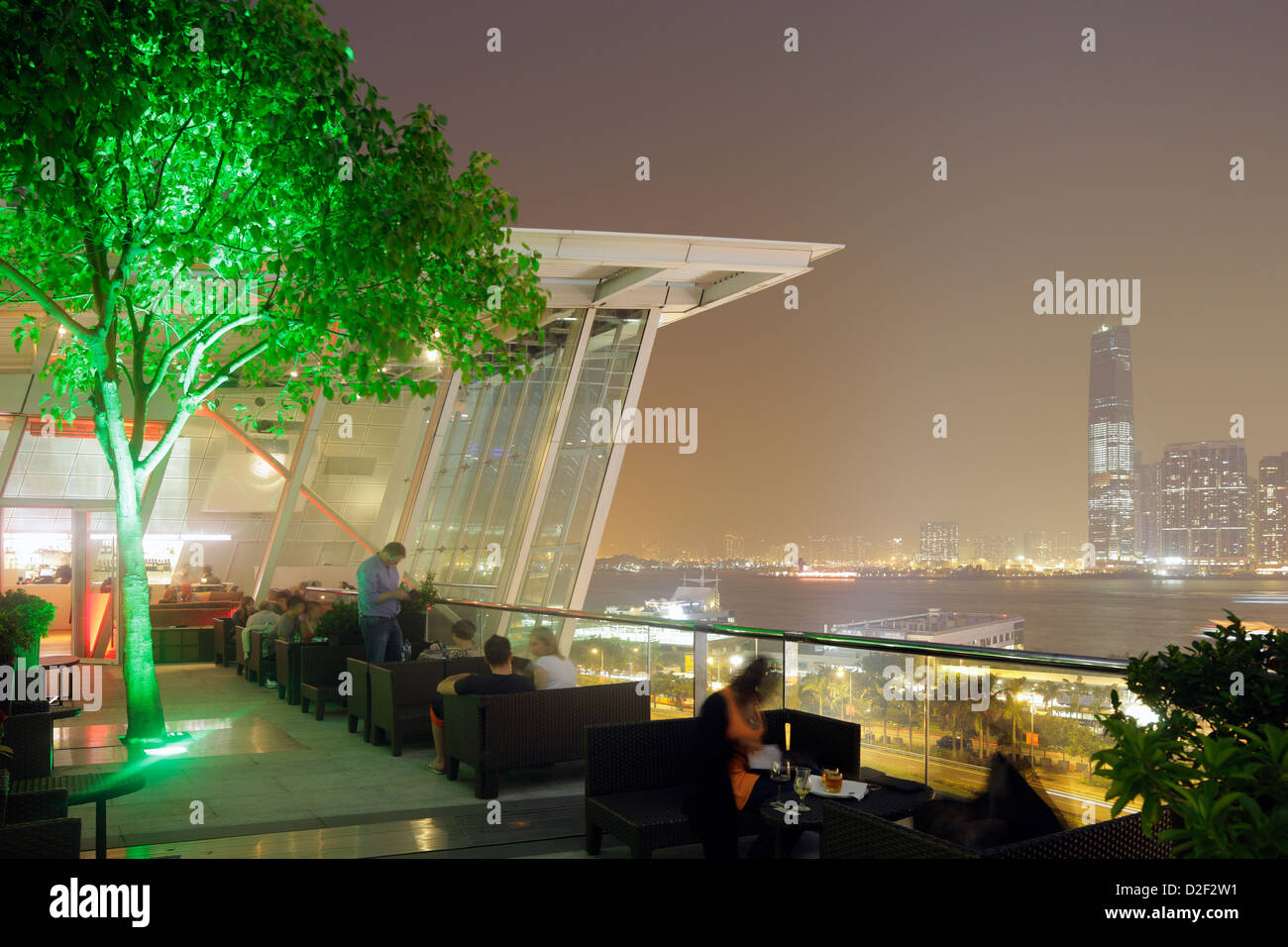Hong kong ifc centre restaurant hi-res stock photography and images - Alamy