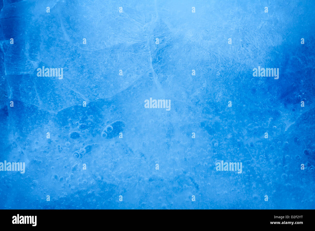 Blue ice closeup background texture Stock Photo - Alamy