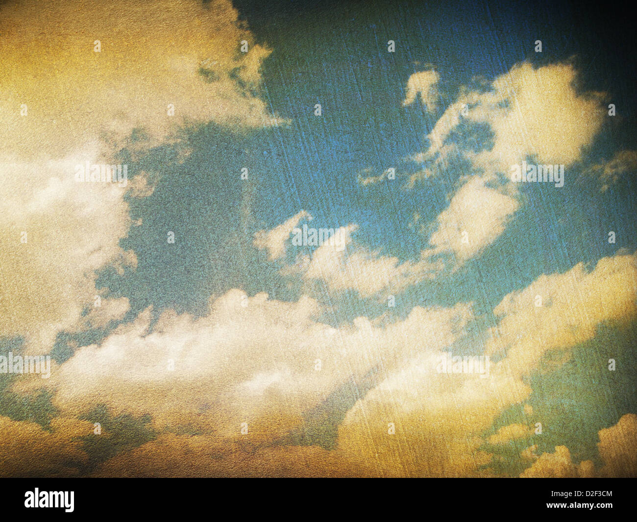 Retro sky hi-res stock photography and images - Alamy