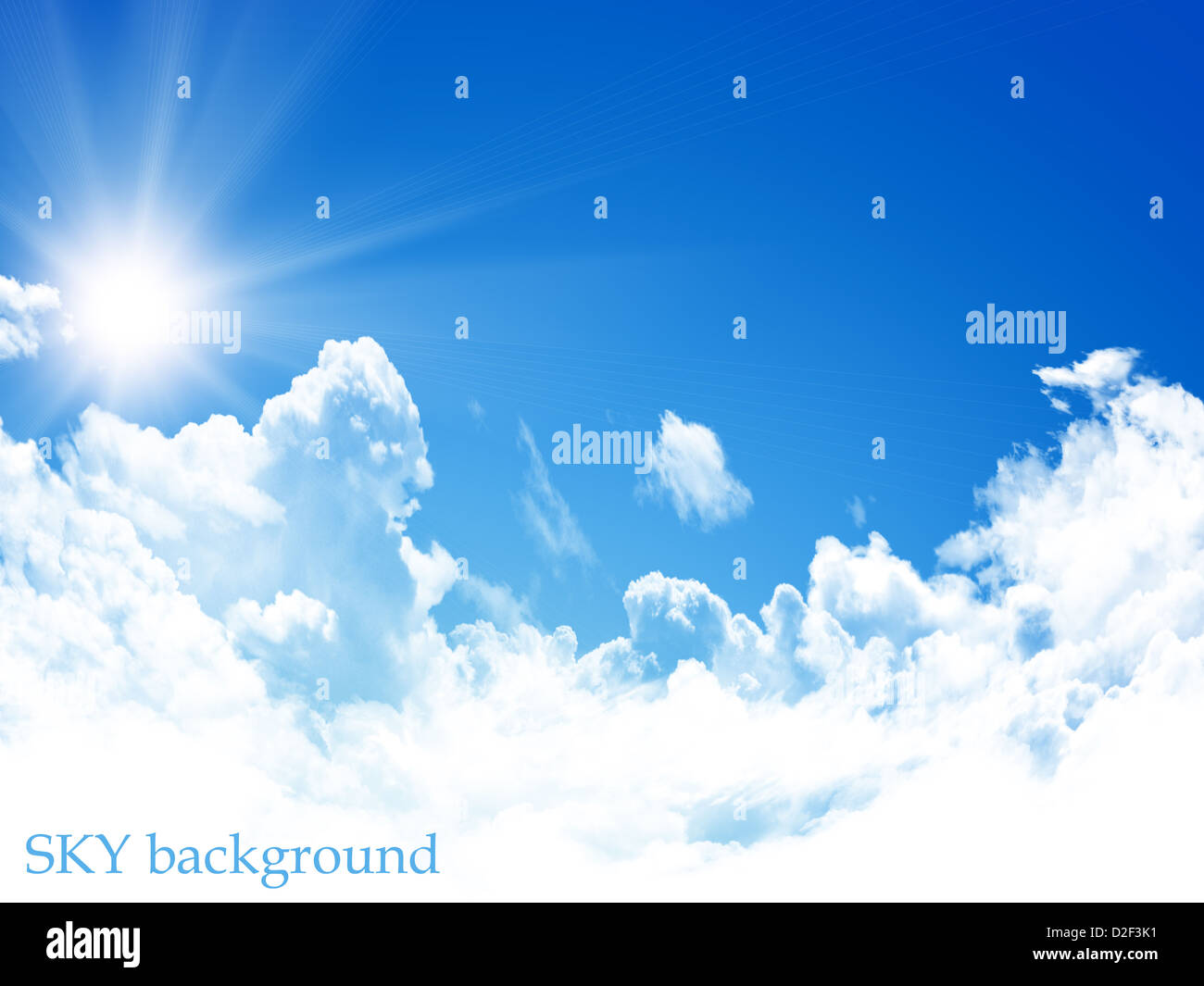 blue sky background Stock Photo - Alamy