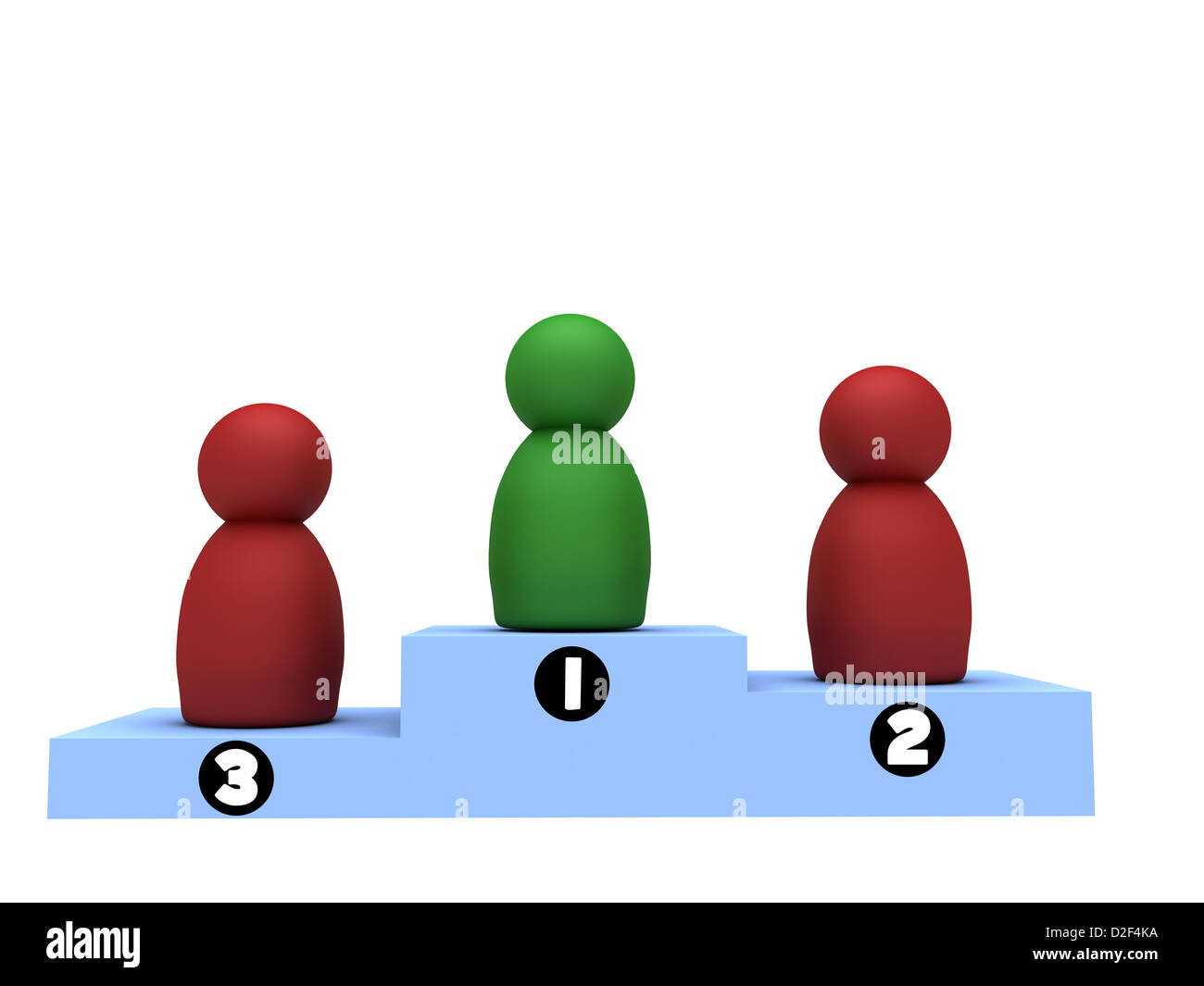 Podium isolated 1st 2nd 3rd hi-res stock photography and images - Alamy