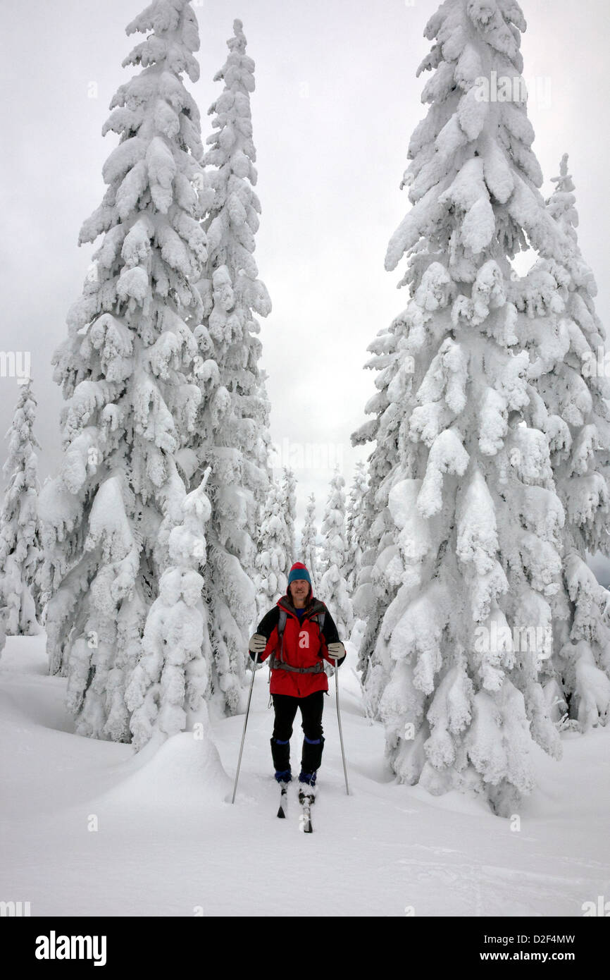 Snoqualmie pass cross country ski hi-res stock photography and images ...