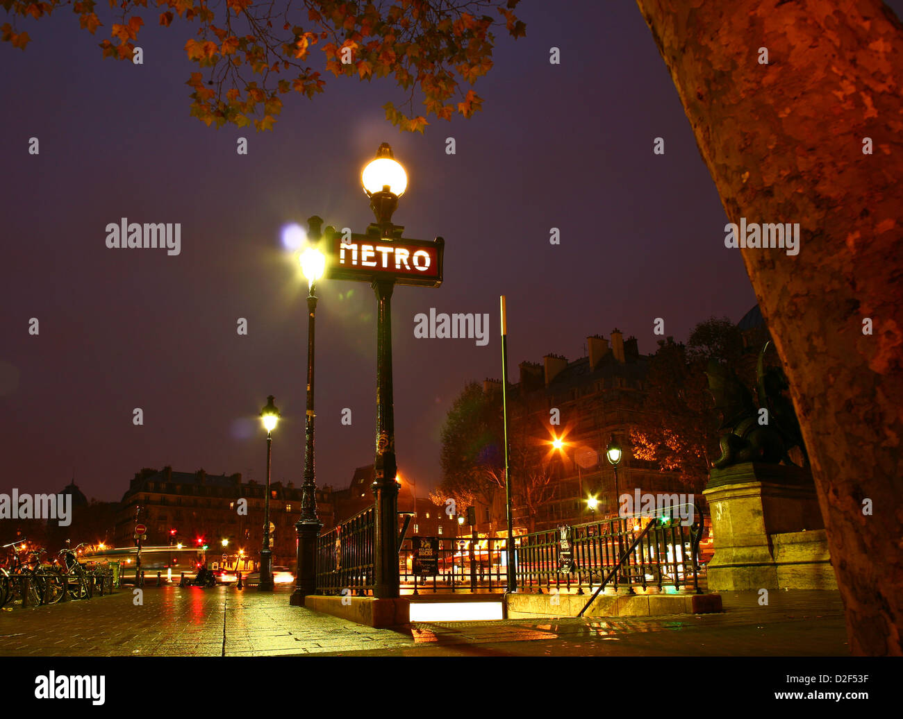 Paris in the latin quarter Stock Photo - Alamy