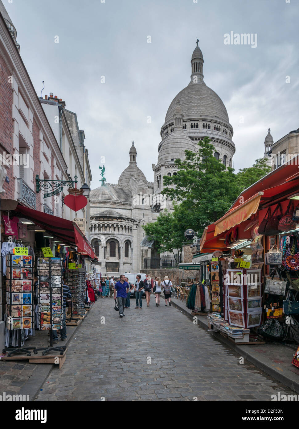 The Basilica of the Sacred Heart of Paris, commonly known as Sacré-Cœur ...