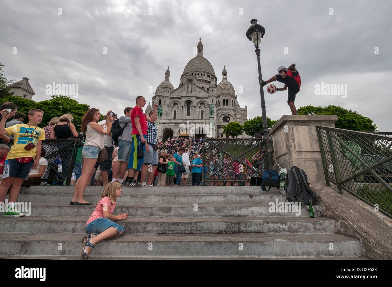 The Basilica of the Sacred Heart of Paris, commonly known as Sacré-Cœur ...