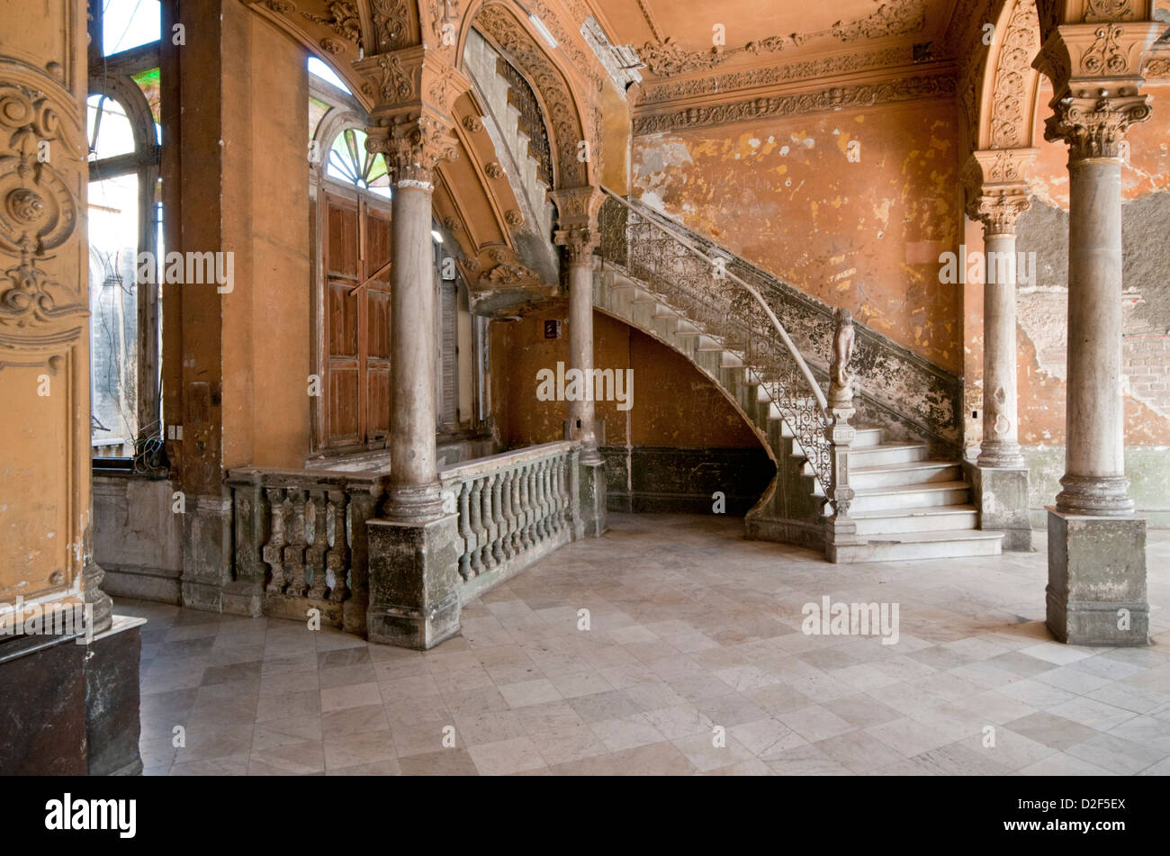 Staircase at La Guarida Paladar Restaurant, Centro Habana, Havana, Cuba ...