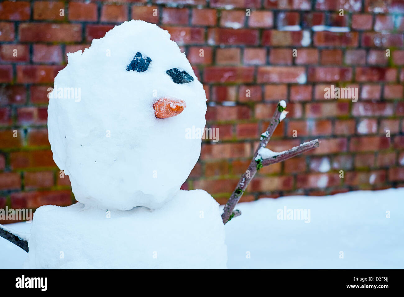 Snowman carrot hi-res stock photography and images - Alamy