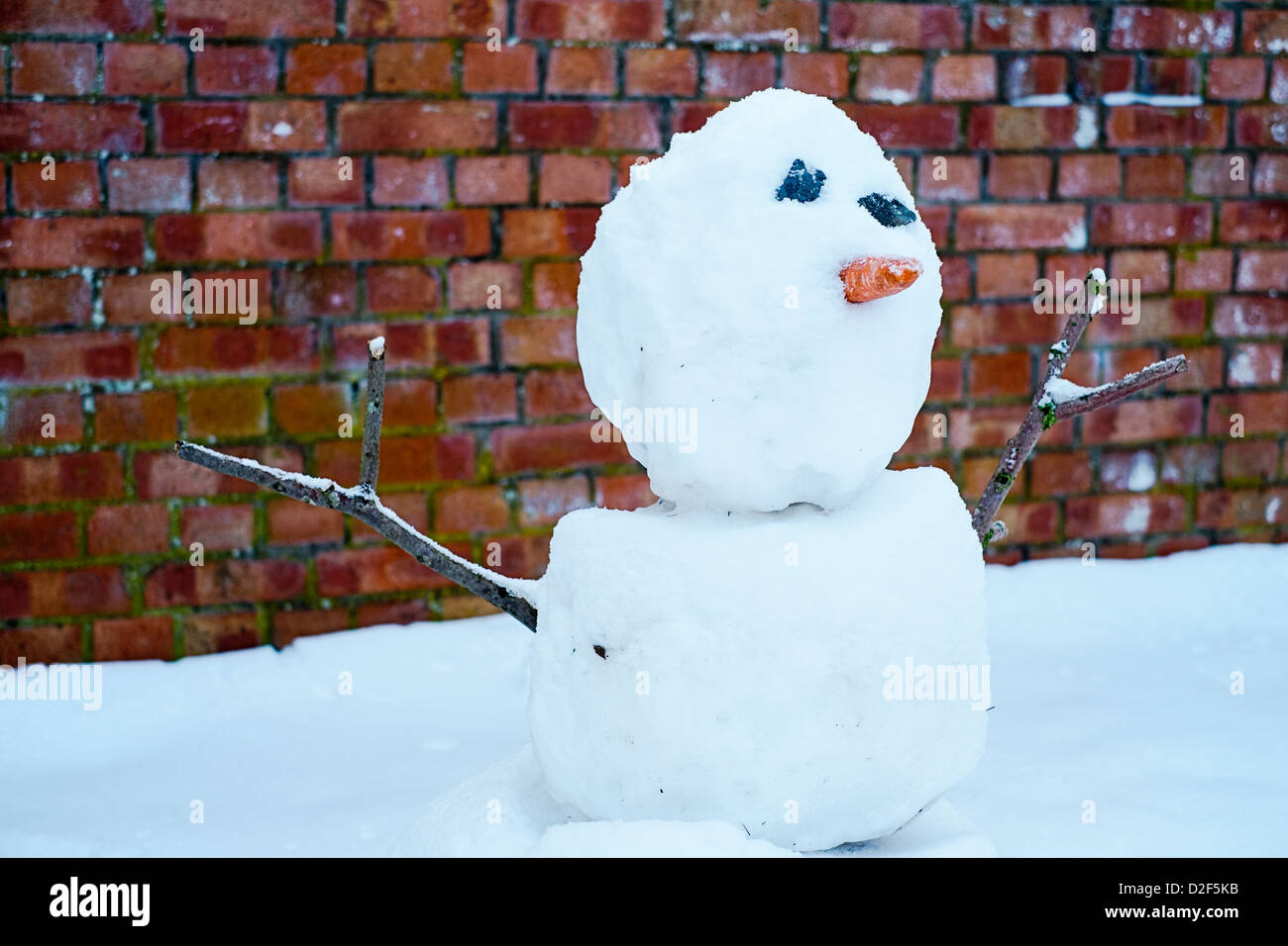 Snowman snow man hi-res stock photography and images - Alamy