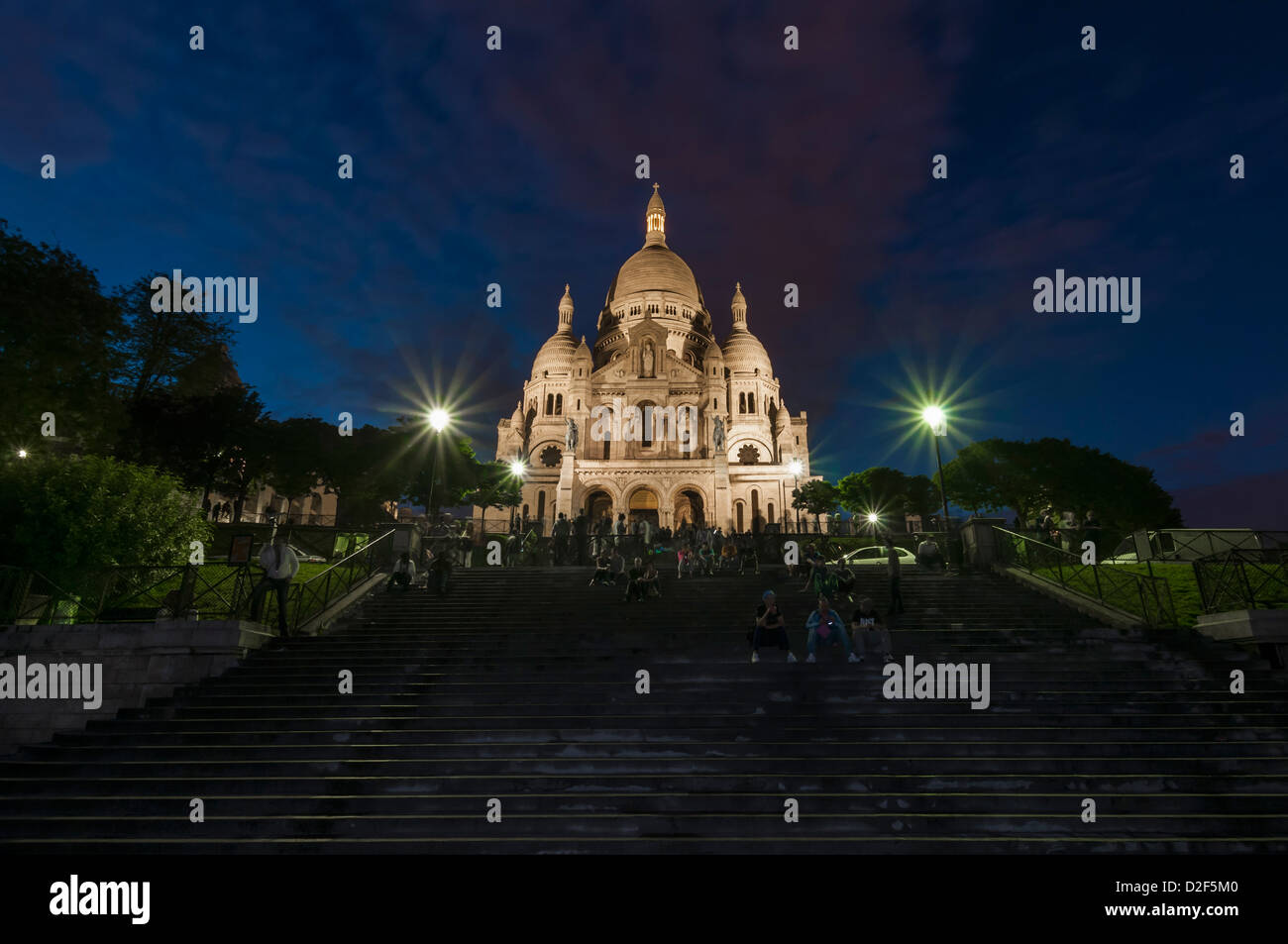 The Basilica of the Sacred Heart of Paris, commonly known as Sacré-Cœur ...