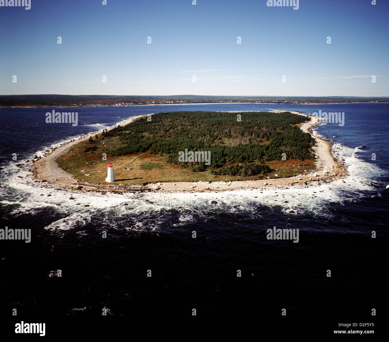 Coffin island lighthouse hi-res stock photography and images - Alamy