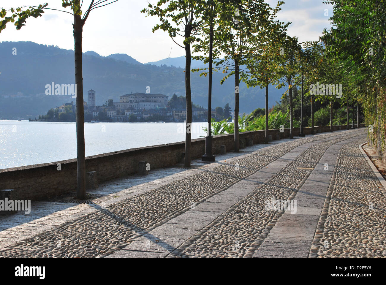 Classic italian promenade view hi-res stock photography and images - Alamy