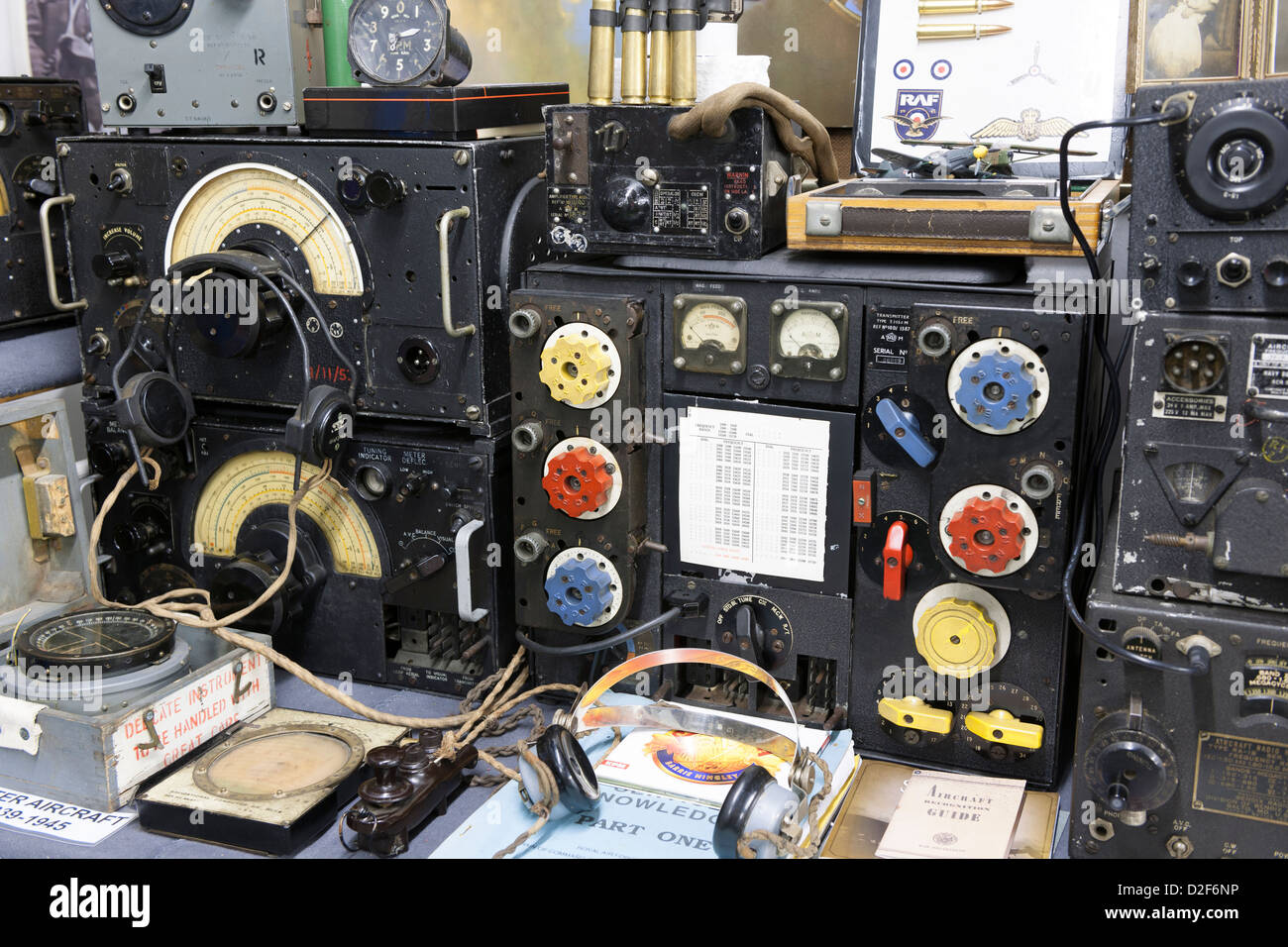 WWII radios from RAF Lancaster, B17 Flying Fortress on display at Grey ...